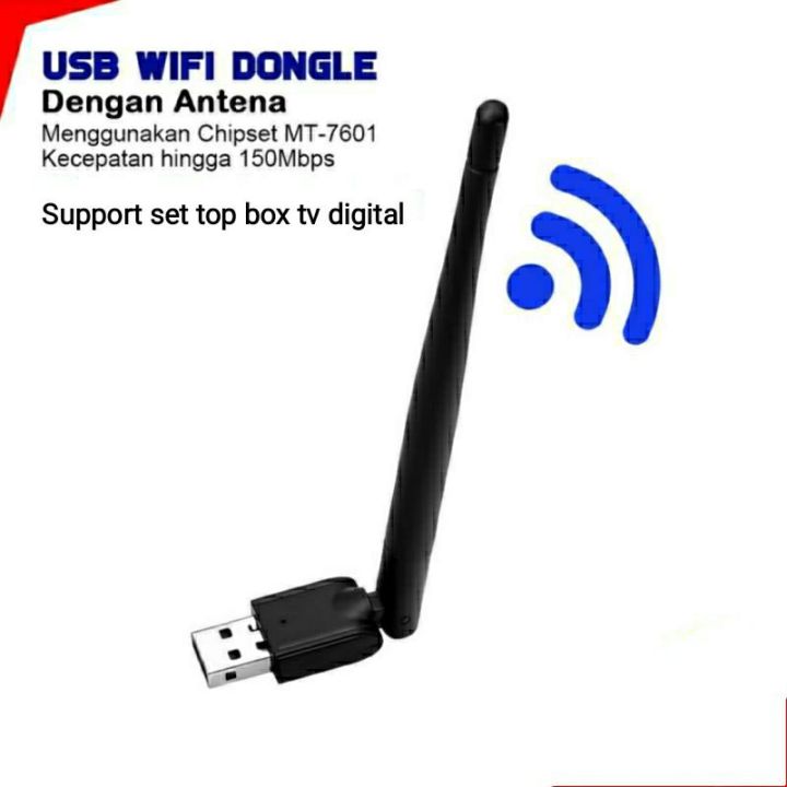 USB WIFI Dongle MT7601 Untuk Laptop Dan Set Top Box | Lazada Indonesia