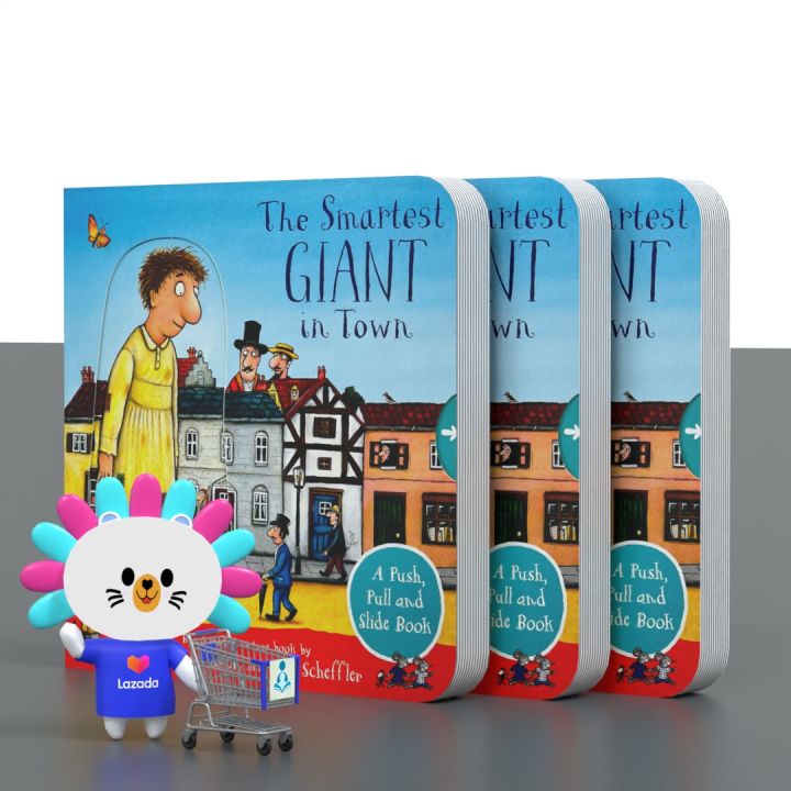 The Smartest Giant In Town [A Push Pull Slide Board Book][9781529072501 ...