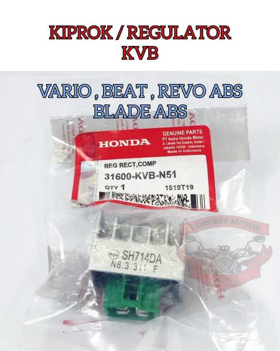 KIPROK KIPPOK BEAT KARBU REGULATOR HONDA SPACY KARBU KIPROK REGULATOR ...