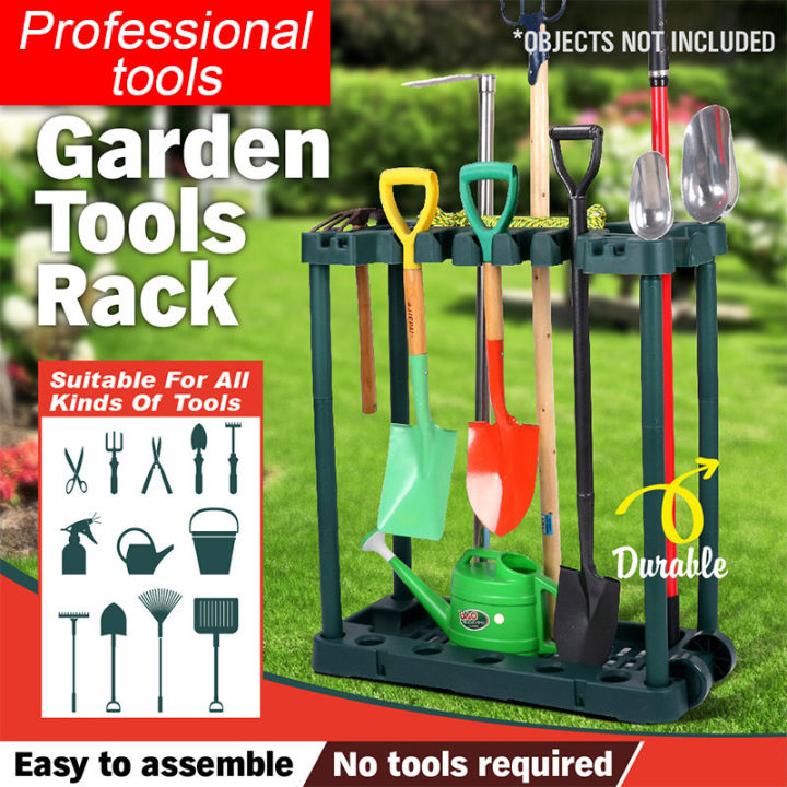 【High Quality+ In Stock】Garden Tools Storage Rack Suitable For All ...
