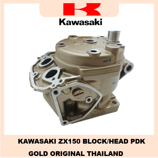 KAWASAKI ZX150 BLOCK / HEAD PDK ORIGINAL | Lazada