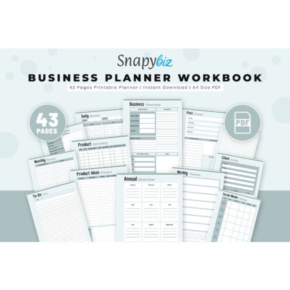 Small Business Planner Workbook PDF Printable | Lazada PH
