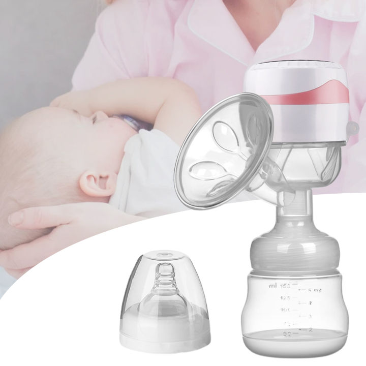 Electric Breast Pump USB Rechargeable 3 Modes 9 Levels All-in-One Anti ...