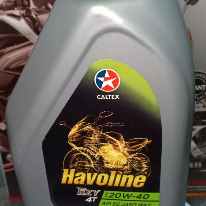 ENGINE OIL CALTEX EZY 4T 20W-40 (800ml) | Lazada PH