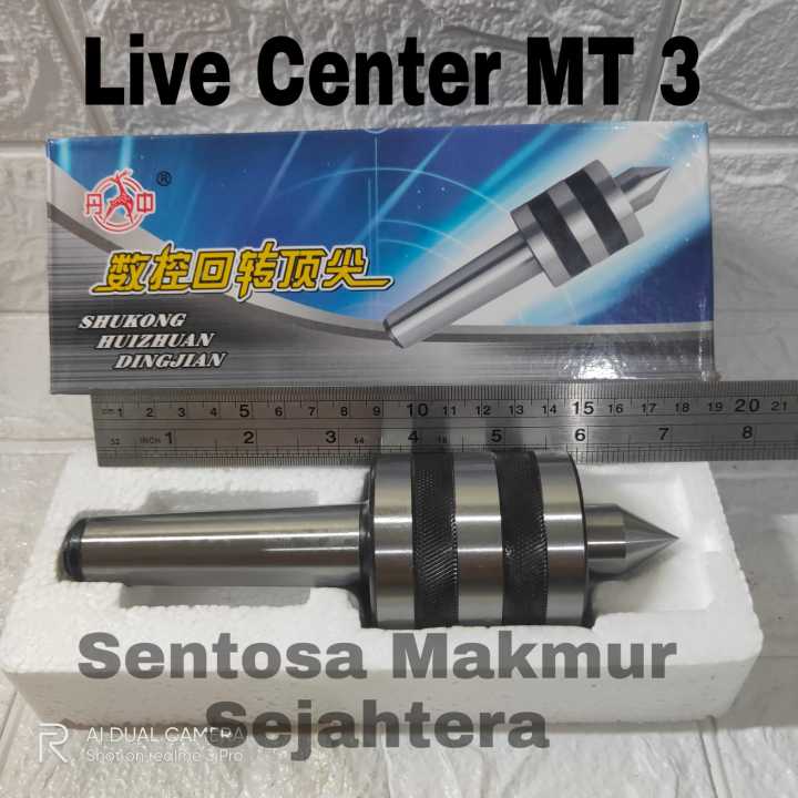 Live Center MT 3 Center Bubut MT3 Center Putar Center Hidup | Lazada ...