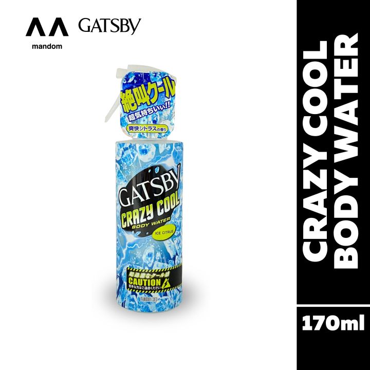 GATSBY CRAZY COOL BODY WATER - ICE CITRUS 170ml | Lazada PH