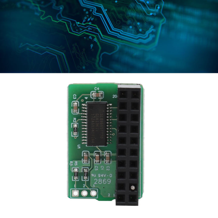 TPM 2.0 Module 20‑1 Pin PCB TPM 2.0 Encryption Security Module for PC | Lazada PH