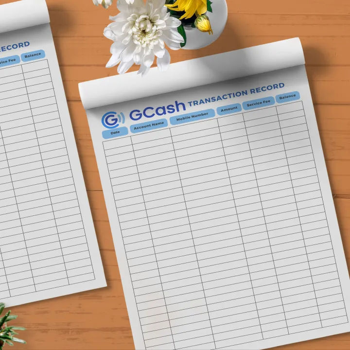 Gcash Transaction Record A4 size Pad | Lazada PH