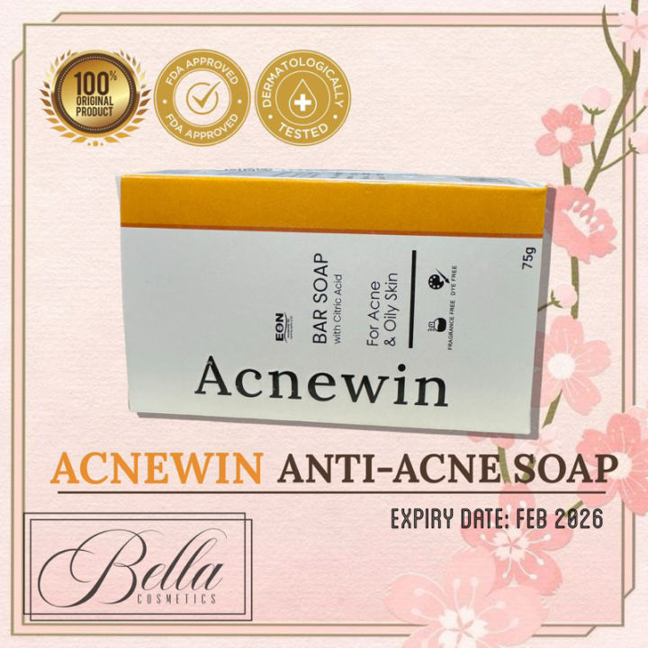 ACNEWIN Anti-acne Bar Soap 75g (100% Original) | Lazada PH