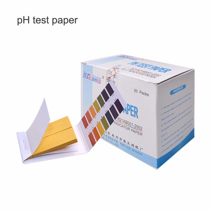 20 pcs/BOX PH Meters PH Test Strips Indicator Test Strips 1-14/PH 5.4-7 ...
