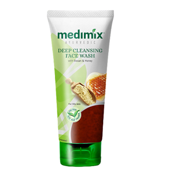 READY STOCK MEDIMIX DEEP CLEANSING FACE WASH WITH BESAN HONEY. | Lazada