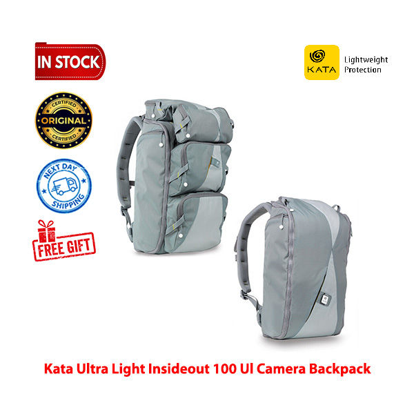 KATA ULTRA LIGHT INSIDEOUT 100 UL CAMERA BACKPACK KT UL-IO-100 | Lazada