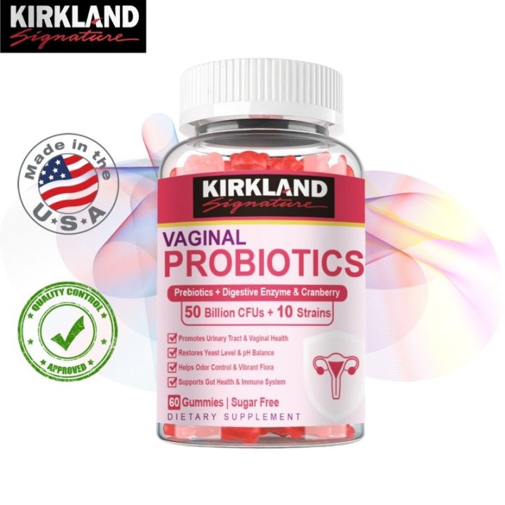 KIRKLAND Probiotic Gummies, Promote Gut Health, Improve Digestion, Reduce Bloating | Lazada PH