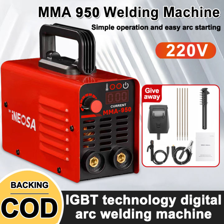 MMA-950 Welding Machines for Sale Portable Welding Machine DC Inverter 220V Mini Electric Welder ...
