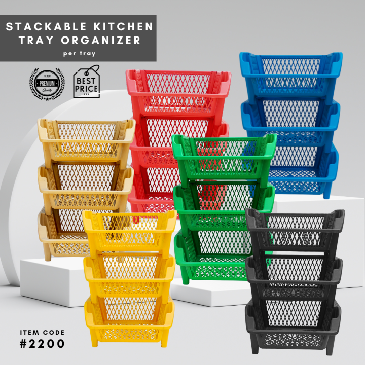 Storage Basket Plastic Multi-functional Hollow Design Vegetables Fruit ...