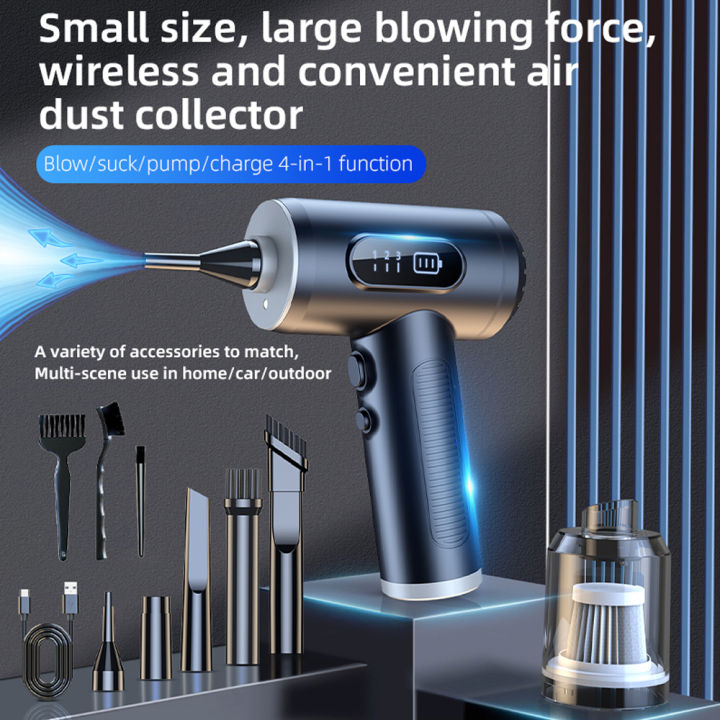 Handheld Vacuum Cordless Mini Vacuum Cleaner Rechargeable Dust Buster ...