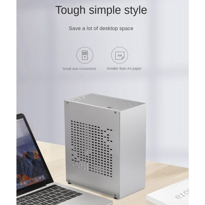 A07 Mini ITX Computer Case Chassis HTPC Host Case USB3.0 ITX Enclosure ...