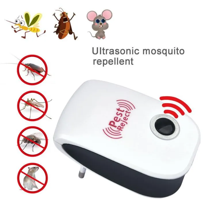 ORIGINAL Ultrasonic Electronic Pests Reject Repeller Garden Insect Ant ...