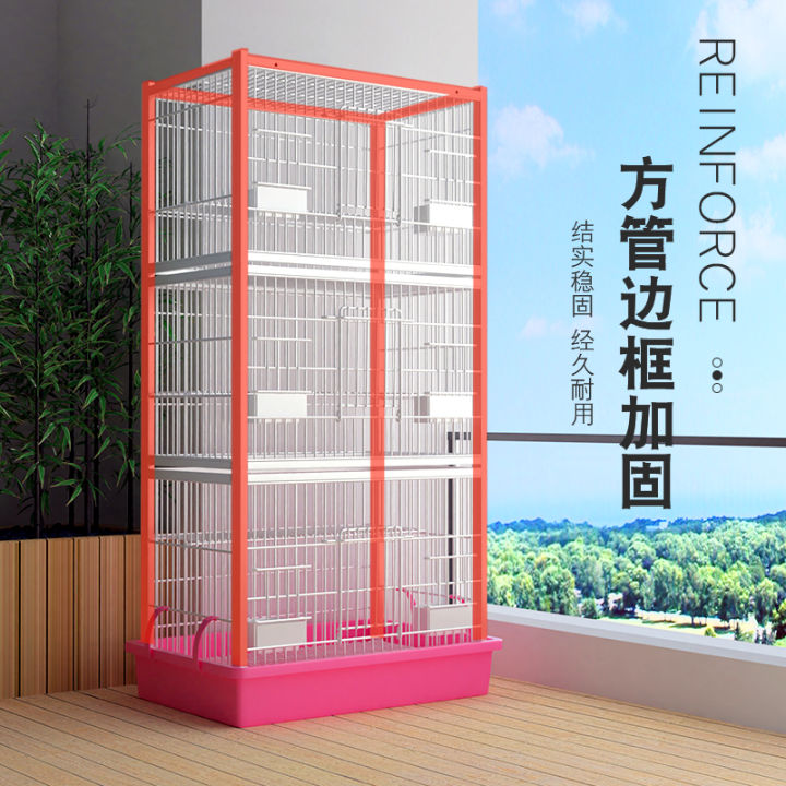 Bird cage Xuan Feng budgerigar cage thrush starling embroidery special ...