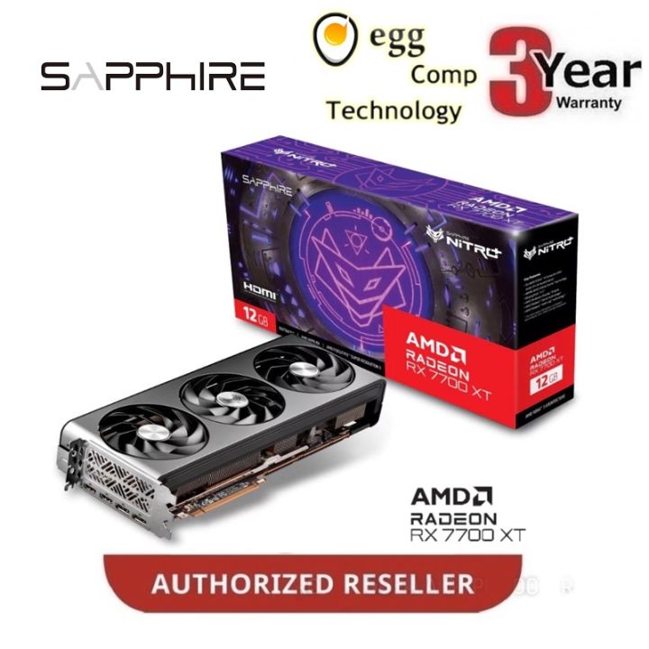 Sapphire NITRO+ AMD Radeon RX 7700 XT 12GB GDDR6 | Lazada