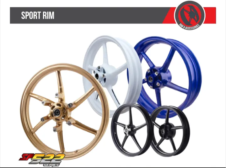 Sport Rim RCB SP522 Series WAVE 100/110 (140*17/140*17) | Lazada