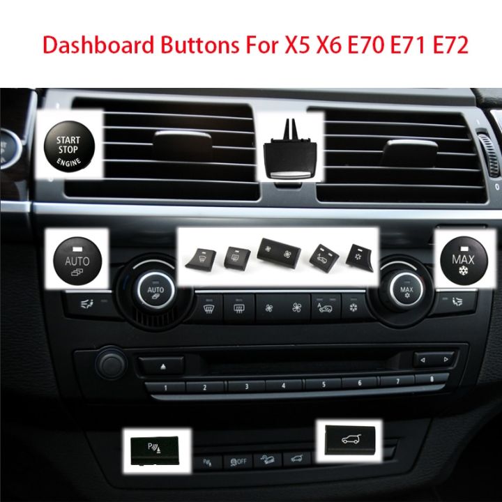 Dashboard Keys Rear Cover Trunk Switch Start Stop Button Venlitation Ac ...