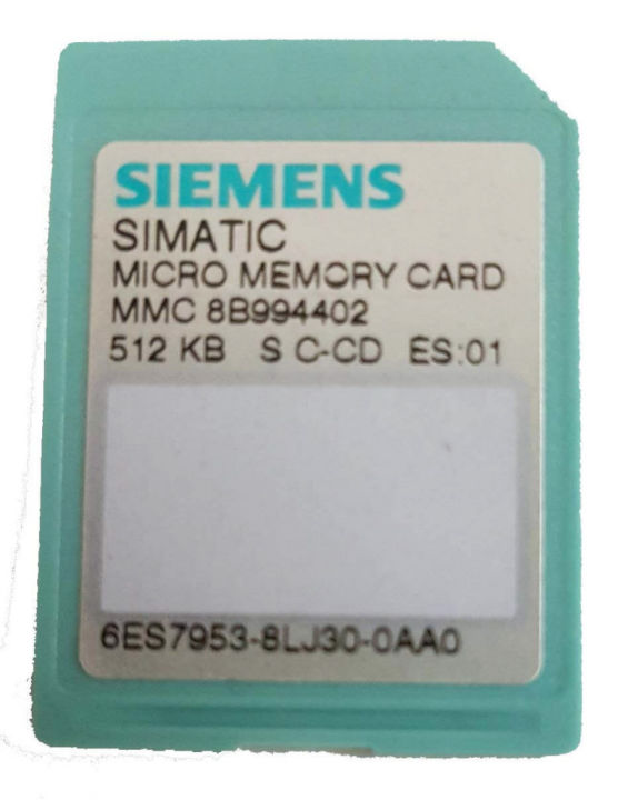SIEMENS 6ES7953-8LF20-0AA0 SIMATIC S7, MICRO MEMORY CARD FOR S7-300/C7/ET 200, 3, 3V NFLASH, 64 ...