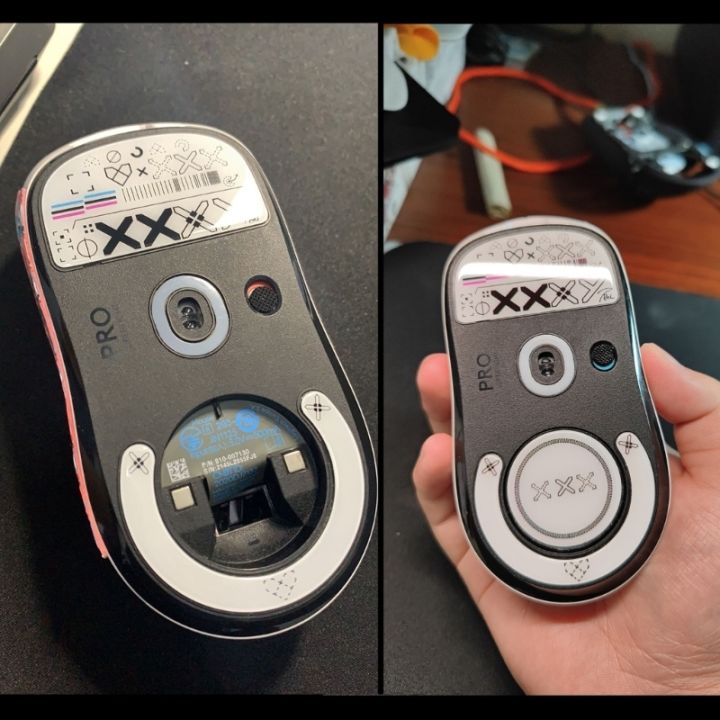 1Set Glass Mouse Feet Pedal for Logitech G Pro Wireless GPRO X ...