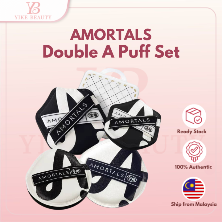 AMORTALS Set Span Muka Double A Double A Puff Set 尔木萄双A粉扑 | Lazada