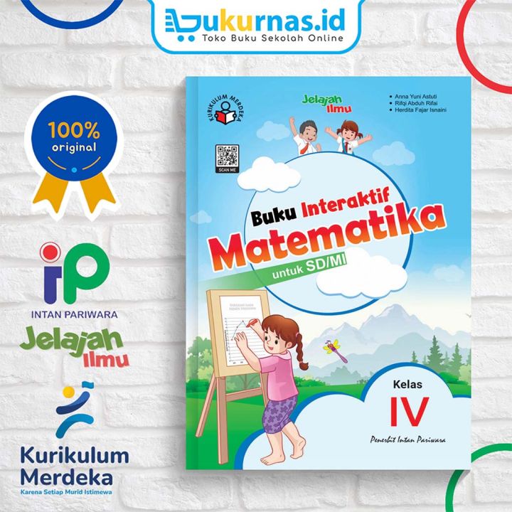 Buku Siswa Pendamping(Buku Interaktif) Matematika SD/MI kelas 4 Kurikulum Merdeka - Intan ...