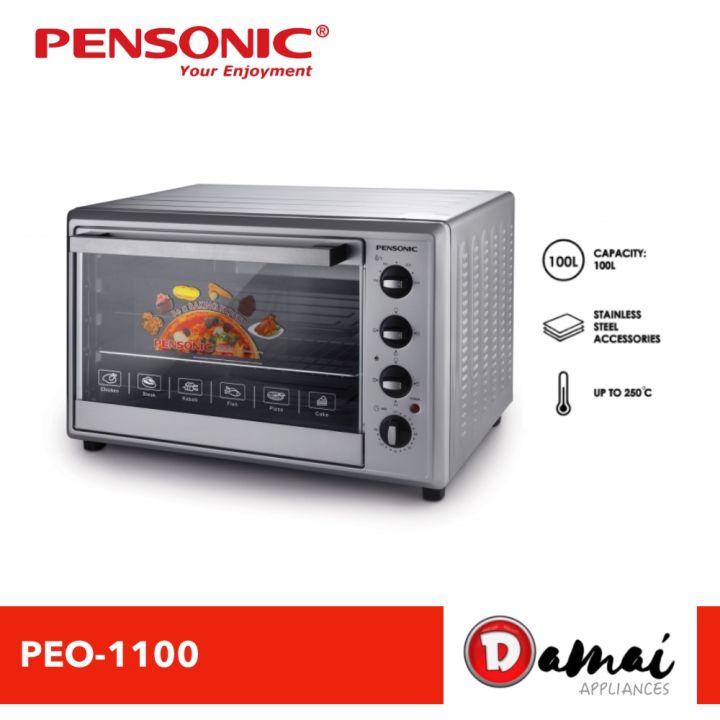 Pensonic Electric Oven 100L PEO-1100 | Lazada