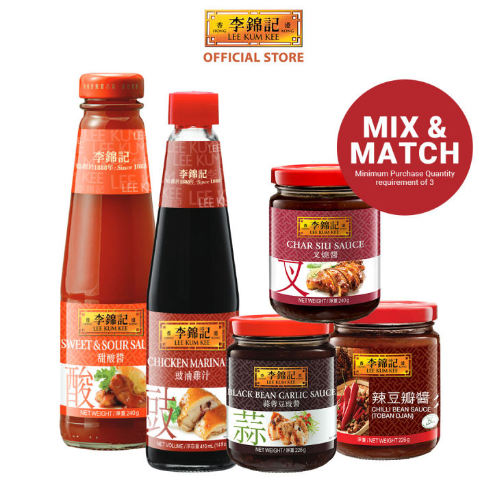 [Any 3 at $11.25] Lee Kum Kee Assorted Cooking Sauce Ready to Eat ...