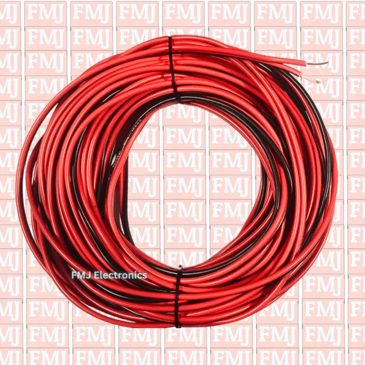 FMJ Speaker Wire #22 #18 #16 #14 Stranded Copper Wire 5 Meters 10 ...