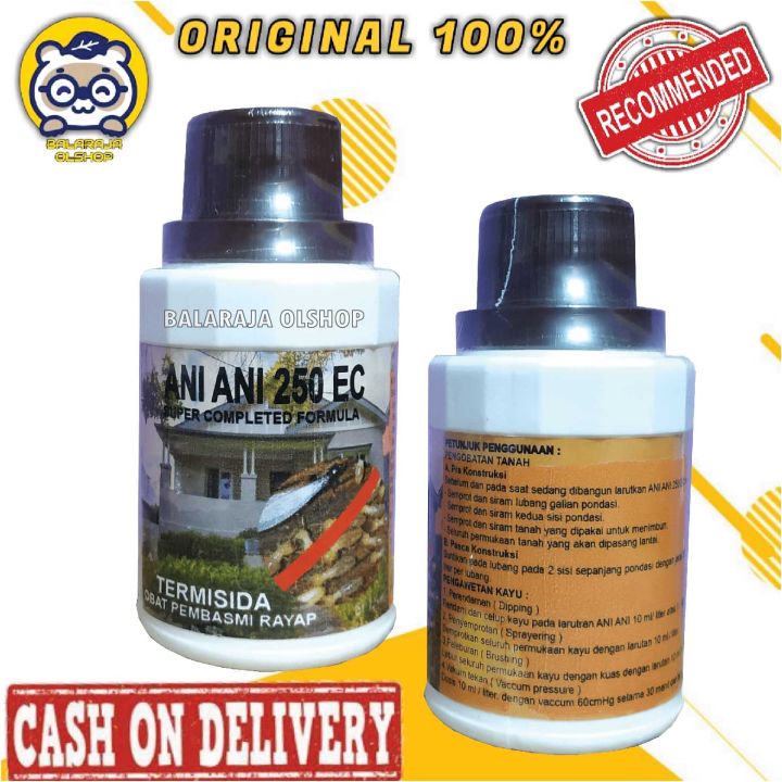 OBAT PEMASMI RAYAP TERMISIDA RACUN RAYAP KAYU PINTU JENDELA RUMAH ANI ...