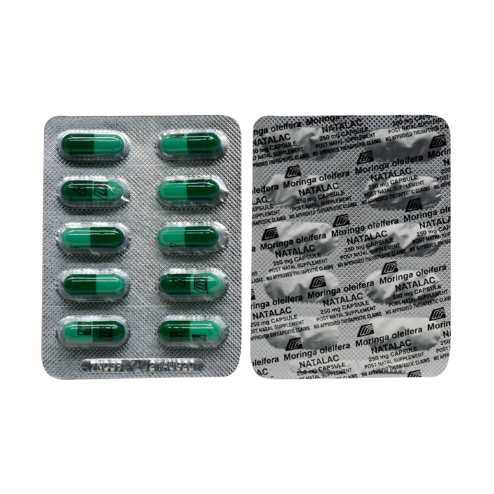 NATALAC Moringa Oleifera 250mg Capsule 1 Capsule | Lazada PH