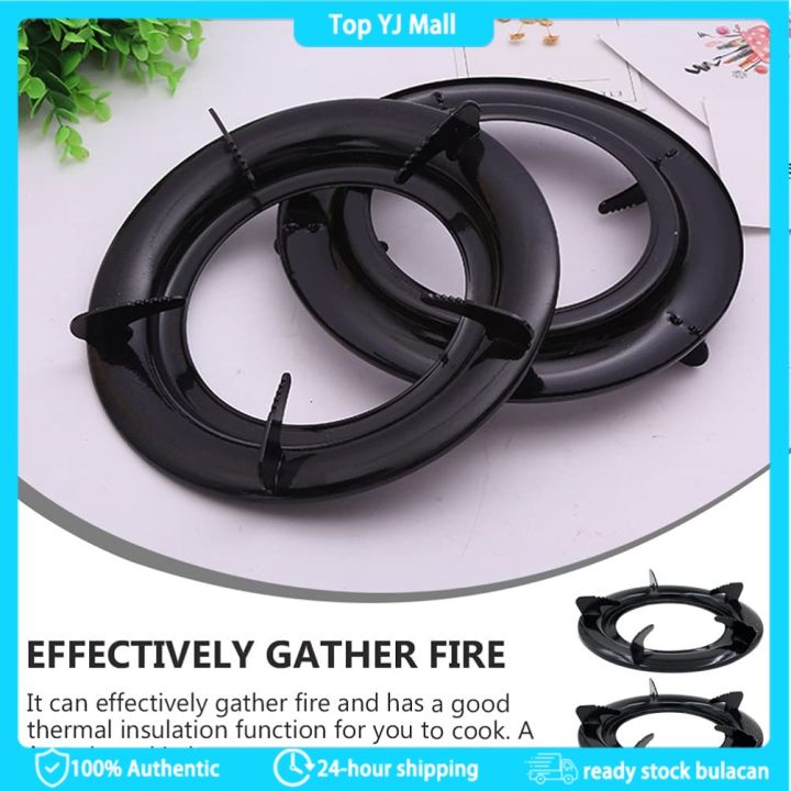 Gas Stove Cover Non-slip Stove Frame Stove Burner Stand Black Plate ...