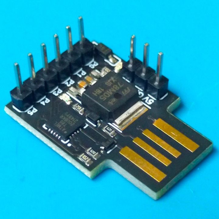 SOLDERED ATTINY85 Digispark USB ATTINY 85 Development Black Board ...