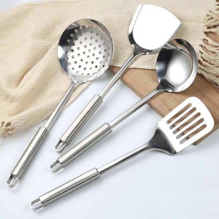 Spatula Set Stainless Isi 4 Pcs - Kitchen Tools Peralatan Untuk Masak ...