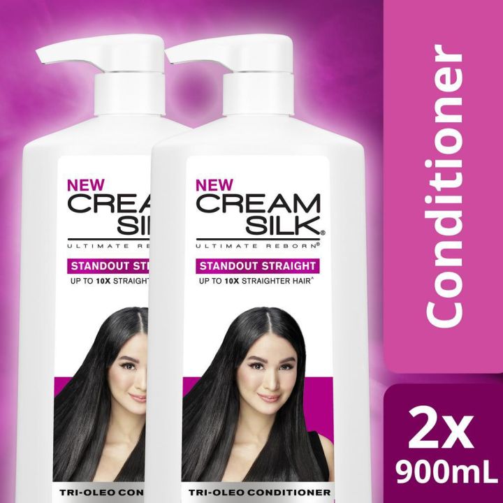 Cream Silk Ultimate Reborn Standout Straight Tri-Oleo Conditioner 900ml x2 | Lazada PH