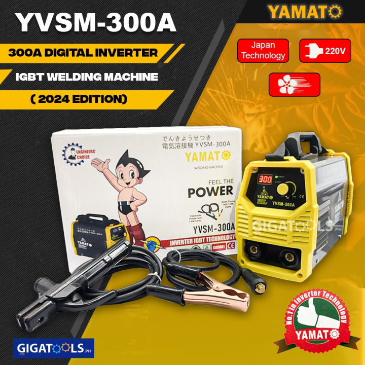 New Yamato YVSM-300A Digital Inverter IGBT Arc Welding Machine 300 ...