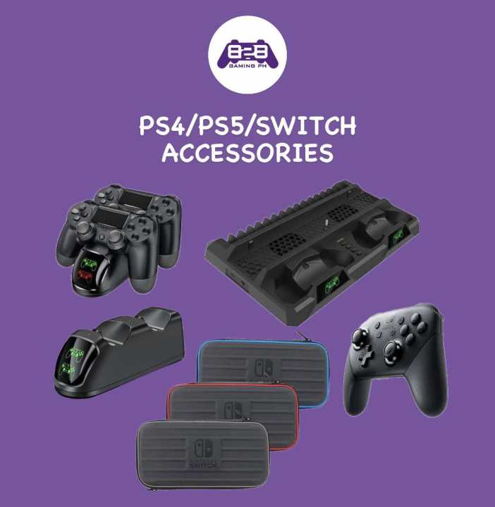 PS4 / PS5 / Nintendo Switch Accessories / Charging Dock / Rack | Lazada PH