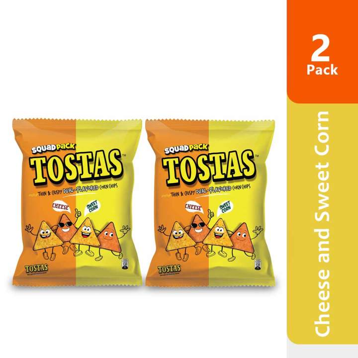 Tostas Cheese & Sweet Corn 95G (Set Of 2) | Lazada PH