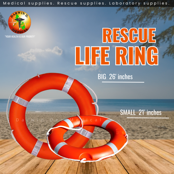 HIGH QUALITY LIFE SAVING LIFE RING WITH REFLECTIVE STRIP | Lazada PH