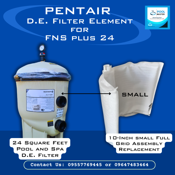 Pentair DE Filter Element for FNS Plus 24 (1 piece small) for Swimming ...