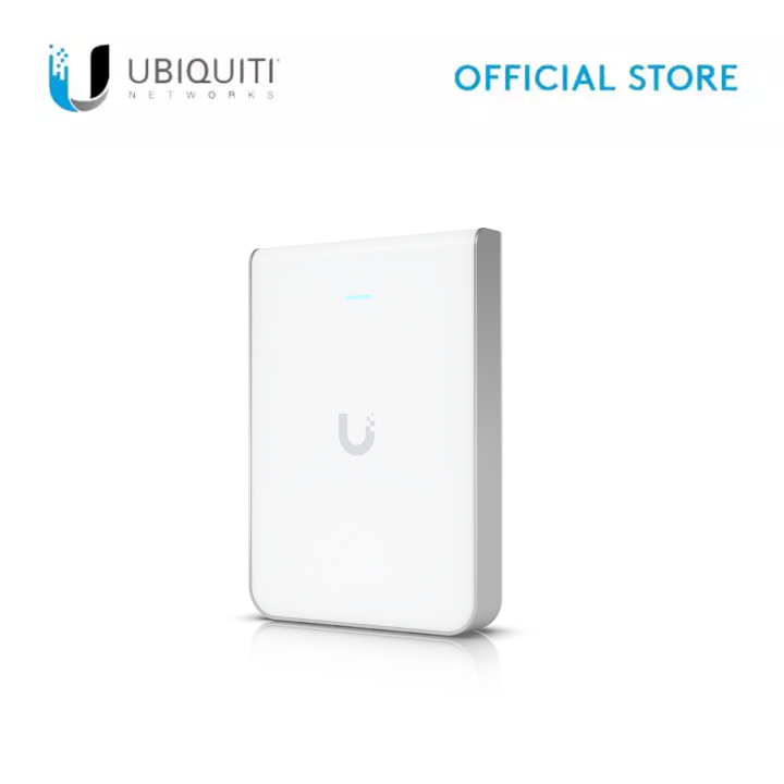 Ubiquiti U6 In-Wall 6 Spatial Streams, 4-Port Switch, Wall-mounted WiFi ...