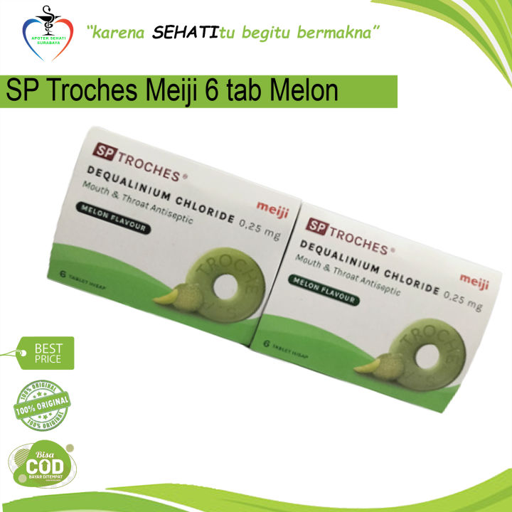 BEST SELLER SP TROCHES ANTISEPTIK MULUT DAN TENGGOROKAN HARGA PER 1 ...