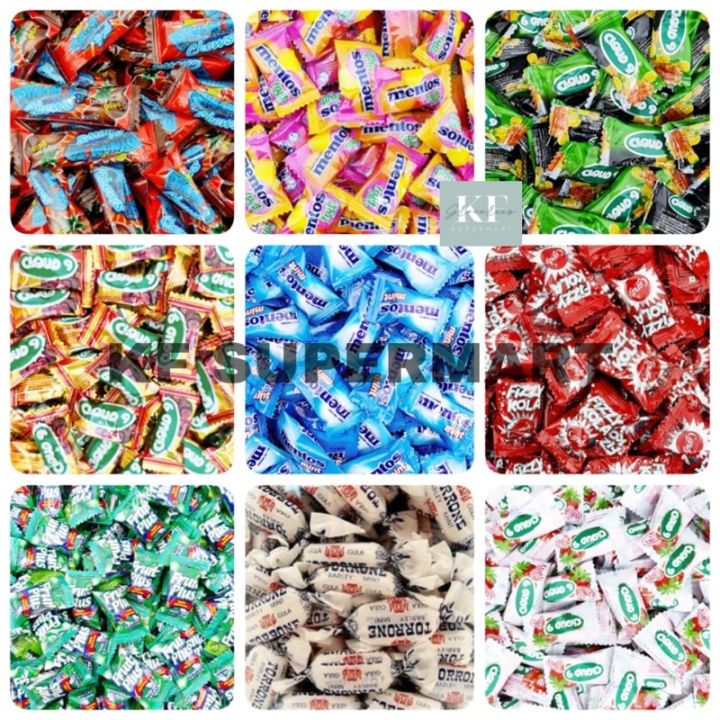 [Halal] Gula Gula Mentos | Cloud9 | Fruit Plus | Dynamite Choco Chew ...