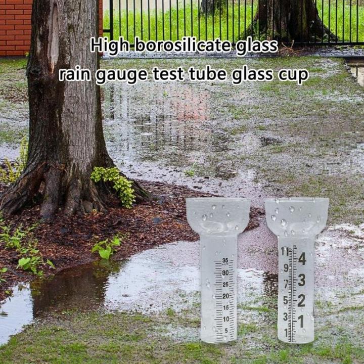 Weather Resistant Outdoor Rain Gauges with Double Scale Measurement for ...