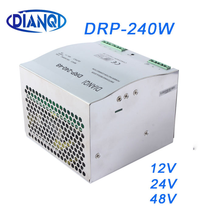 DRP-240W-48V 5A DRP-240-48 Steady Single Output AC-DC Industrial DIN ...