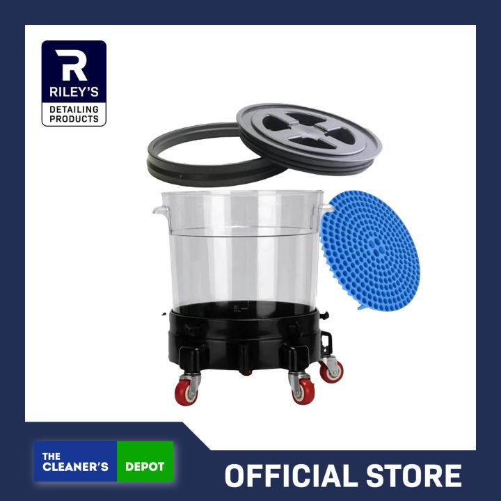 Rileys Detailing Bucket Set (Assorted Dirt Trap) | Lazada PH